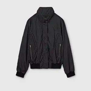 Gucci Gg Nylon Zip Jacket