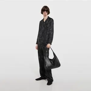 Gucci Printed Silk Twill Bowling Shirt