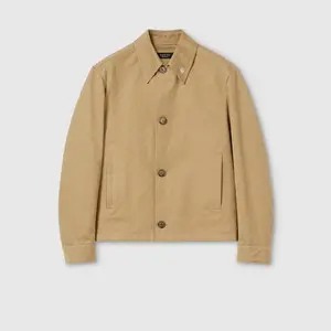 Gucci Gg Cotton Gabardine Jacket