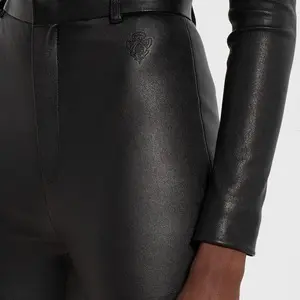 Gucci Bonded Leather Leggings