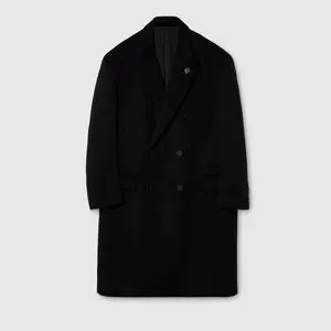 Gucci Double-breasted Wool Cashmere Coat