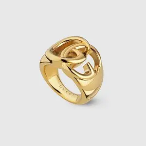 Gucci Gg Marmont Cut-out Band Ring