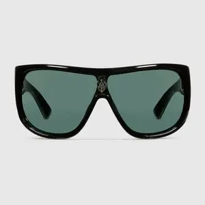 Gucci Mask Frame Sunglasses - Black