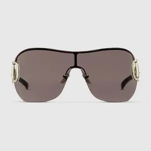 Gucci Frameless Mask Sunglasses - Silver
