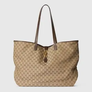 Gucci Jackie Large Tote Bag - Beige