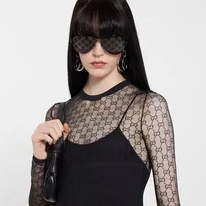 Gucci Gg Stretch Lace T-shirt