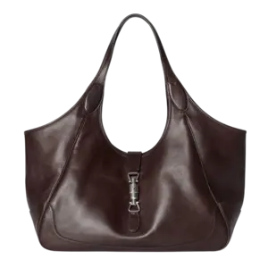 Gucci Mercato Medium Leather Tote - Brown