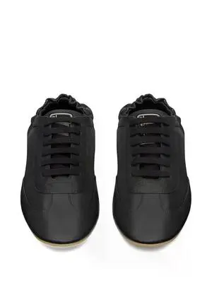 Saint Laurent Lewis Leather Sneakers