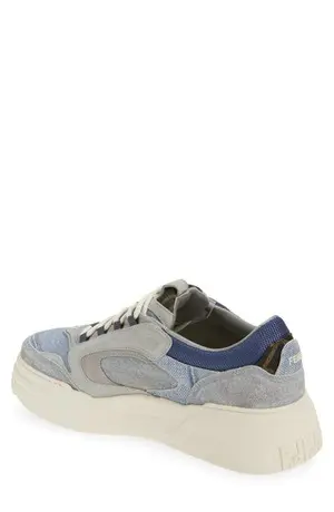 Fendi Force Sneaker - F1v87-grig Denim Blu Denim