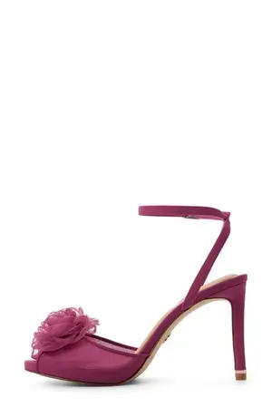 Ted Baker London Liv Ankle Strap Sandal - Raspberry