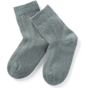 NUDA Cashmere Blend Crew Socks - Athens