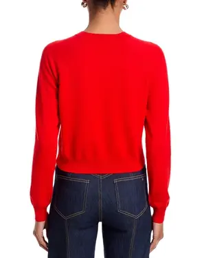 Cinq À Sept Amour Heatset Pullover Sweater - Bisou