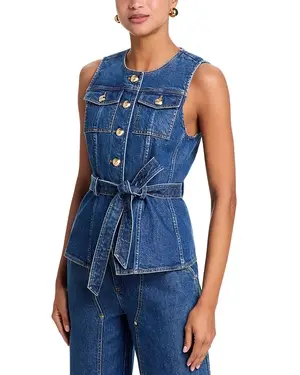 Cinq A Sept Denim Vests For Women