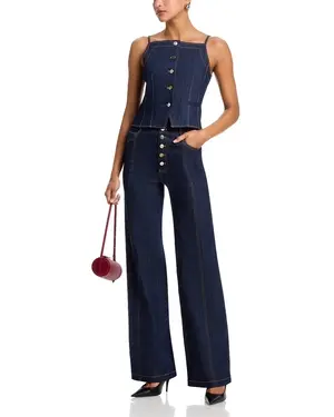 Cinq À Sept Sloane Top - Indigo