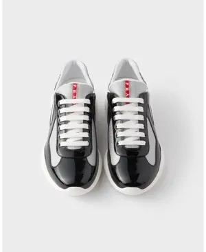 Prada America's Cup Sneakers - Charcoal