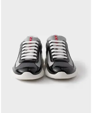 Prada America's Cup Sneakers - Charcoal