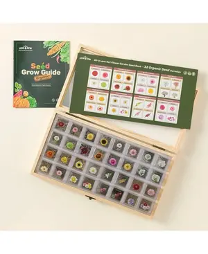 UNCOMMON GOODS Endless Bouquets Gardener's Seed Bank Set
