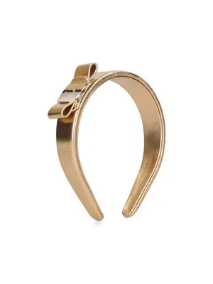 FERRAGAMO Vara Bow Headband - Gold