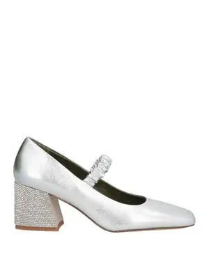 MARIA LUCA Leather Mary Jane Pumps