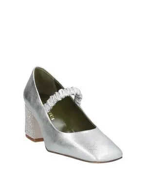 MARIA LUCA Leather Mary Jane Pumps