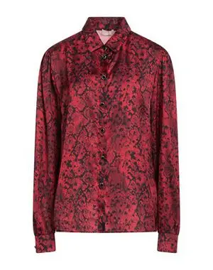Liu Jo Snakeskin-print Satin Shirt