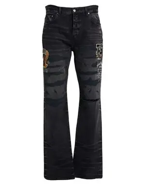 Amiri Cotton Straight-leg Jeans
