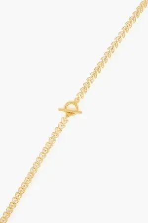 Zimmermann 12 Karat Plated Crystal Necklace