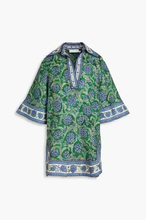 Zimmermann Printed Linen Tunic