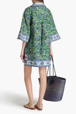 Zimmermann Printed Linen Tunic