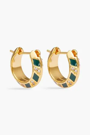 Zimmermann Tone Hoop Earrings - Gold