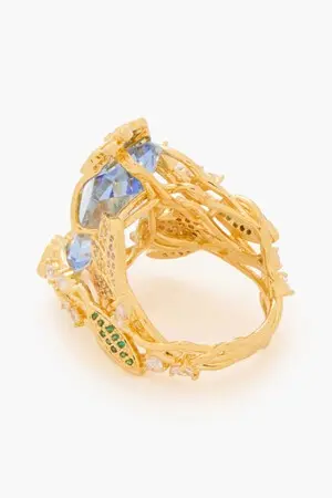 Zimmermann Stone And Crystal Ring
