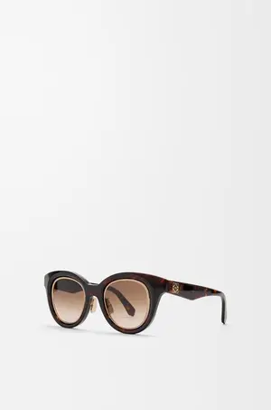 Loewe Mini Anagram Butterfly Sunglasses - Havana