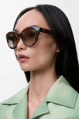 Loewe Anagram Sunglasses - Havana
