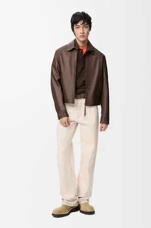 Loewe Nappa Lambskin Zip-up Jacket