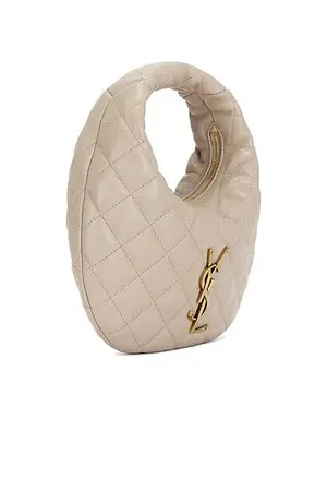 Saint Laurent Baby Icare Hobo Bag - Dark Beige