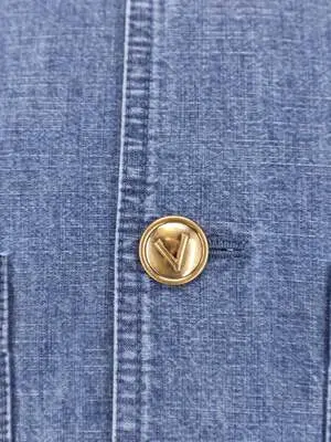 Valentino Garavani Denim Shirt Jacket