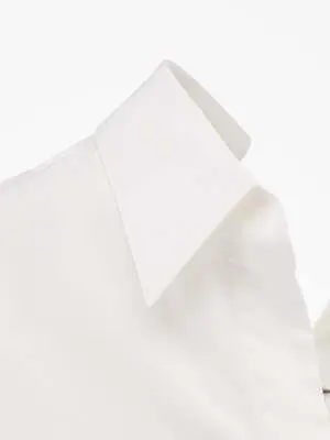 Givenchy Open Back Cotton Shirt