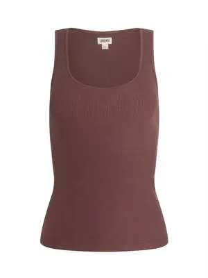 L'Agence Adira Scoopneck Tank Top - Light Mink