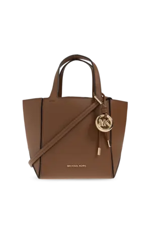 Michael Kors Handbag With Logo - Brown