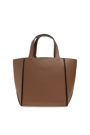 Michael Kors Handbag With Logo - Brown