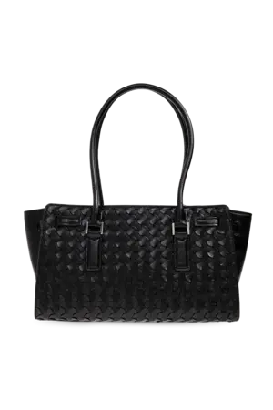 Michael Kors Hamilton Moderne Shoulder Bag - Black