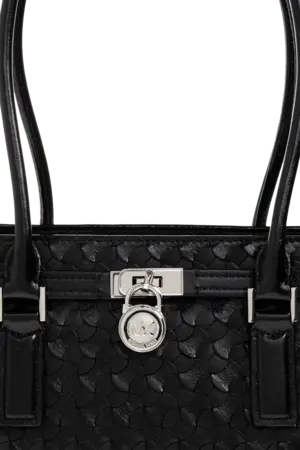 Michael Kors Hamilton Moderne Shoulder Bag - Black