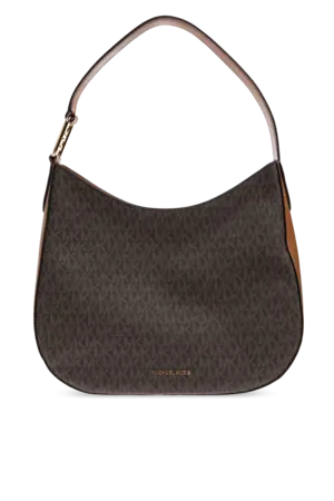 Michael Kors Monogram Hobo Shoulder Bag