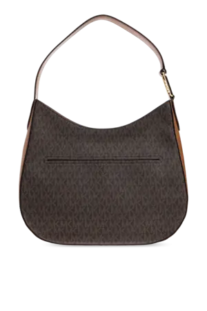 Michael Kors Monogram Hobo Shoulder Bag