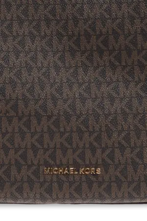 Michael Kors Monogram Hobo Shoulder Bag