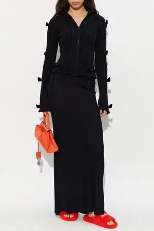 Balenciaga Maxi Skirt With Logo