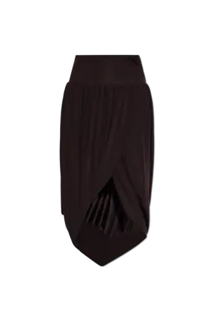 Alaïa Slit Skirt - Brown
