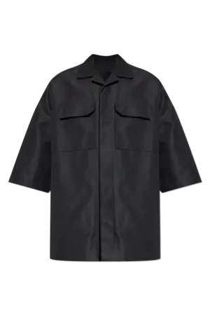 Men's Black Oversized Shirts