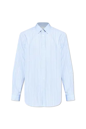 Paul Smith Shirt With Stripe Pattern - Blue