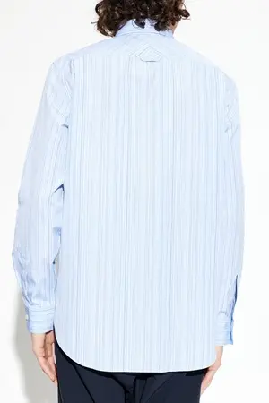 Paul Smith Shirt With Stripe Pattern - Blue